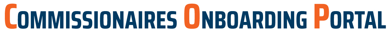 - Commissionaire's Onboarding Portal